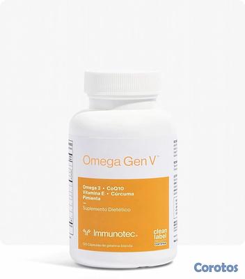 Corotos | Omega Gen V Immunotec | Omega 3 con CoQ10 y Cúrcum