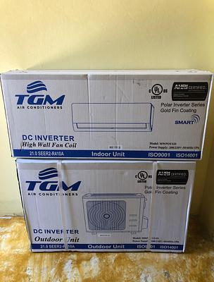 Corotos | aire acondicionado tgm 12,000 btu inverter eficiencia 21